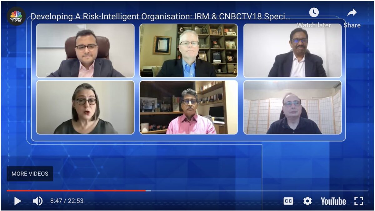 CNBC India: Developing a Risk Intelligent Organization | Gray Rhino ...